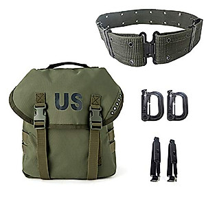 MT Multipurpose Military Alice Butt Pack, Molle Webbing Sling Bag for Daily Commuter Backpack Olive Drab