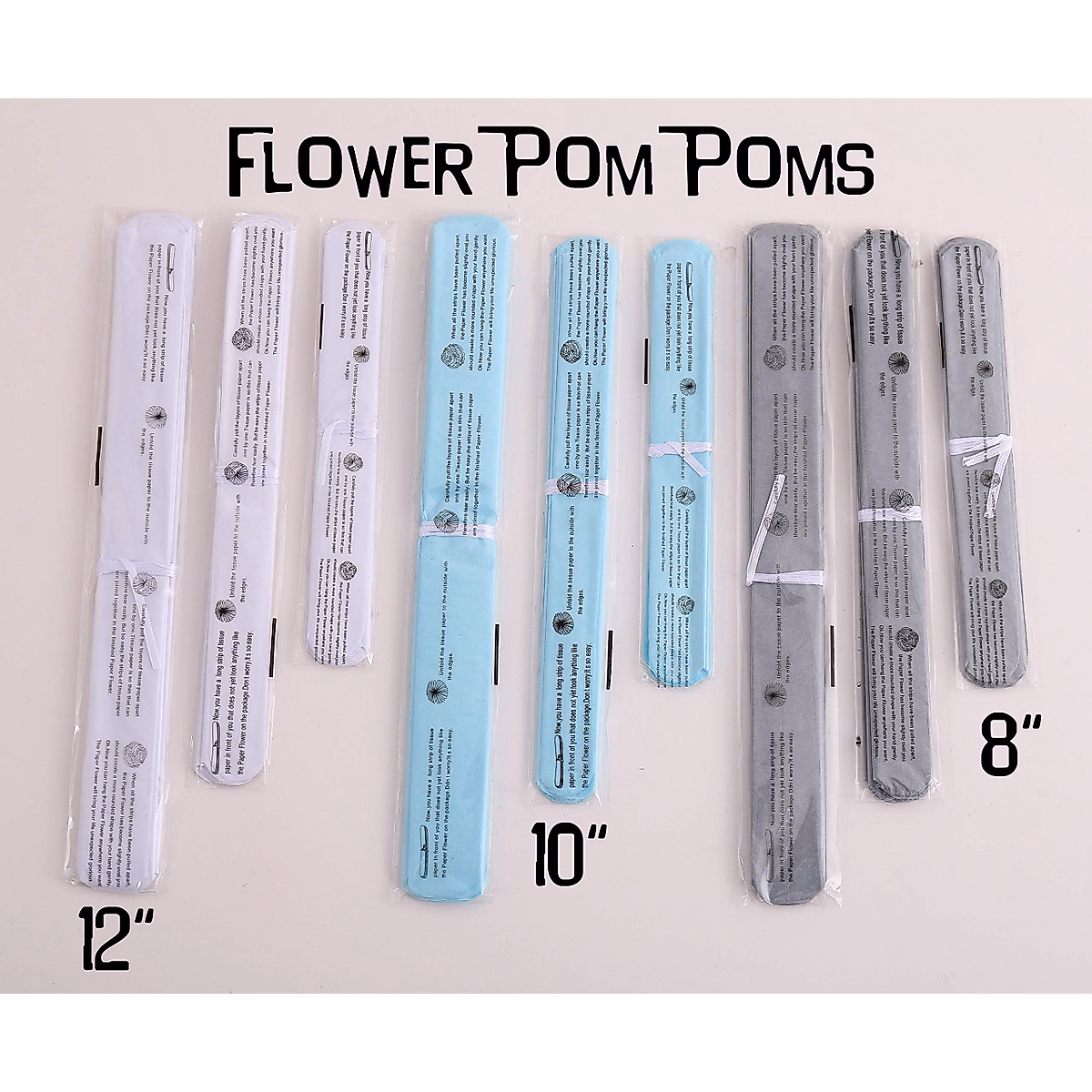 luckylibra Boy baby shower decorations, It is a Boy Banners Elephant Garland and Paper Lantern Paper Flower Pom Poms （Blue White Grey）