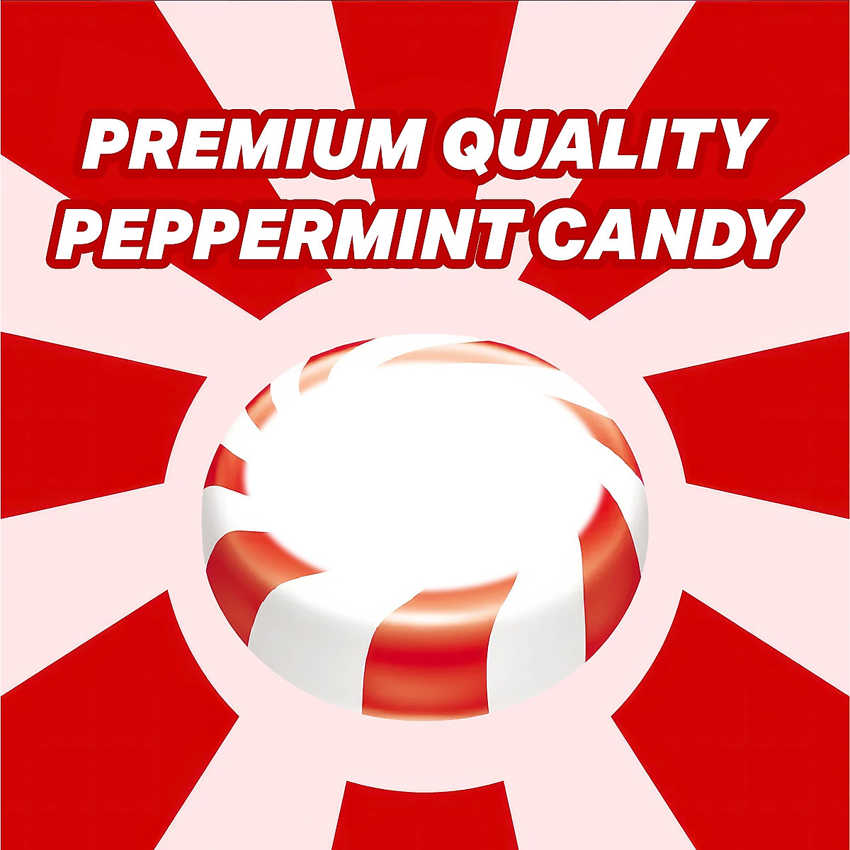 Starlight Peppermint Bulk Candy - 5 Pounds Approx 400 Pieces - Bulk Candy Individually Wrapped - Hard Candy - Mints Bulk - Christmas Candy, Peppermint Candy - Ideal Christmas Peppermint - Candy - Holiday Mints - Christmas Candy Bulk