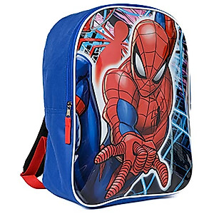 Marvel 15" Backpack Spider-Man Graphic Boys Kids School Bag