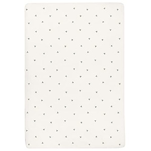 Ely's & Co. Patent Pending Waterproof Pack N Play | Mini Portable Crib Sheet Set - 2 Pack Berry and Cluster Dot (Sage)