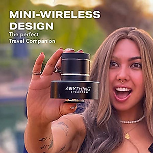 Anything Speaker PRO - Turn Anything Into A Speaker - Mini Bluetooth Travel Speaker - Bone Conduction Vibration