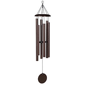 Corinthian Bells by Wind River - 44 inch Copper Vein Wind Chime for Patio, Backyard, Garden, and Outdoor décor (Aluminum Chime) Made in The USA