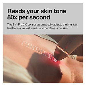 Braun IPL Long Lasting Laser Hair Removal Device for Men and Women, PL5145, with Gillette Razor, Pouch, and Wide Cap Head, Safe & Virtually Painless Alternative to Salon Hair Removal