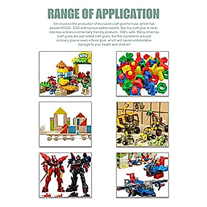 Craft,Model Glue, Instantly Strong Adhesive for DIY craft, Model, Scrapbooking, Doll, Block, Gundam, Card Making, Photo, Toy, Decor, Crystal