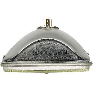 SYLVANIA H6054 Basic Halogen Sealed Beam Headlight 142x200, (Contains 1 Bulb)