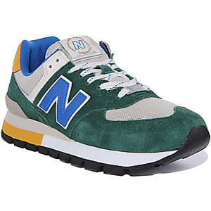 New Balance Men's ML574DVG Sneaker, Green, 11