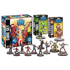 Marvel Crisis Protocol Black Bolt and Medusa CHARACTER PACK | Miniatures Battle Game | Strategy Game for Adults and Teens | Ages 14+ | 2 Players | Avg. Playtime 90 Minutes | Made by Atomic Mass Games