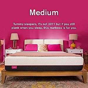 Mattress by tulo, Pick your Comfort Level, Medium King Size 10 Inch Bed in a Box, Great for Sleep and Balance Between Soft and Firm
