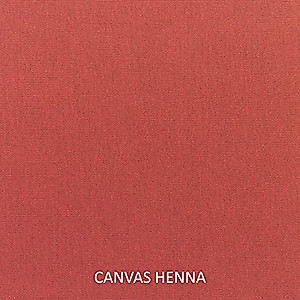 Mozaic Home AMZ265111SP Sunbrella Canvas Henna Outdoor Pillow Set, 18 x 18