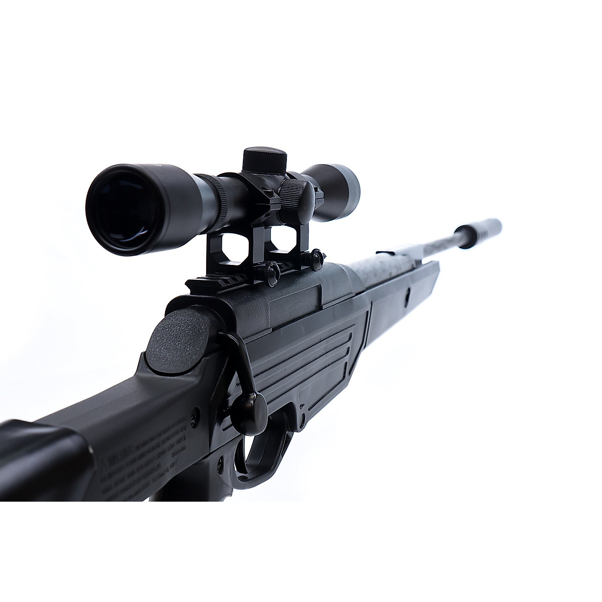 Barra Pellet Guns for Adults - Air Rifle for Hunting, Scope Included, Fires .177 Caliber Pellets, Break Barrel Spring Piston (Black TPR 1300 FPS)