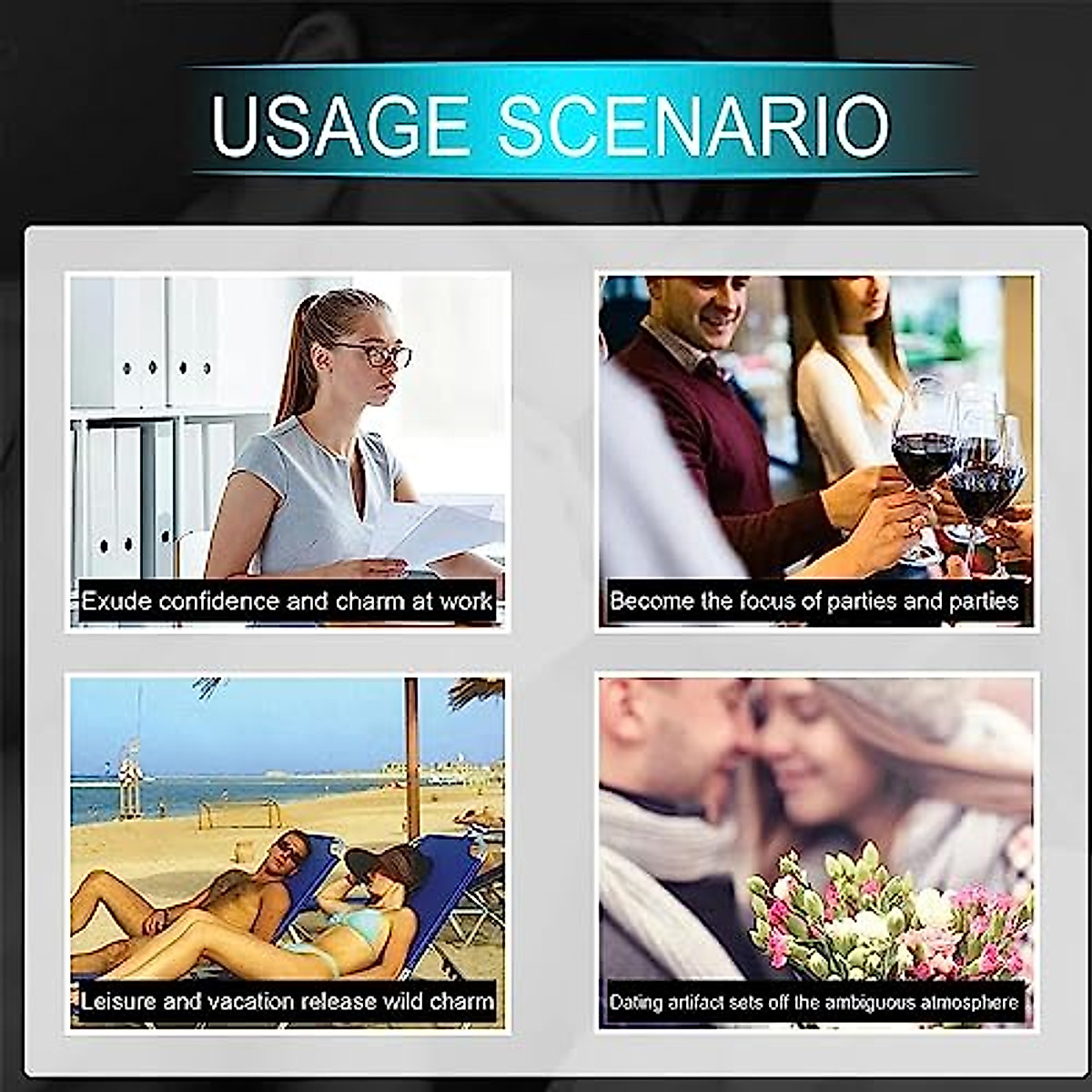 TXMALOR 2Pcs Phero Perfumes For Women,Venom Scents Pheromones For Women,Phero Perfume for Women, Portable Perfume Long Lasting Female