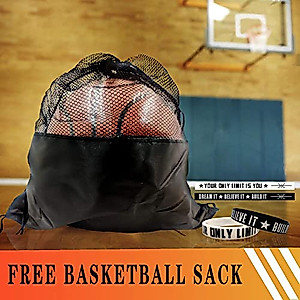 Tree Life Engraved Boys Basketball Gifts for Son - to Our Son - Your Limitation It’s Only You Imagination - from Dad and Mom Christmas Birthday Gifts Indoor/Outdoor Basketball 29“