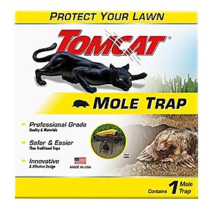 Tomcat 0363210 Mole Trap Innovative and Effective Design, Granules, Brown