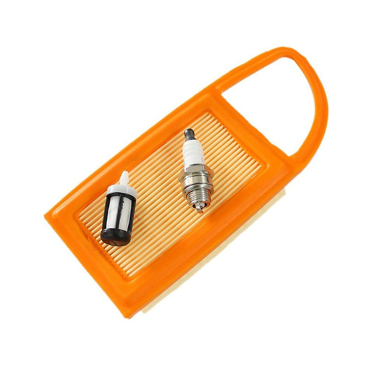 HURI Air Filter Fuel Filter Spark Plug for Stihl BR500 BR550 BR600 backpack blowers Replace 4282 141 0300 4282 141 0300B