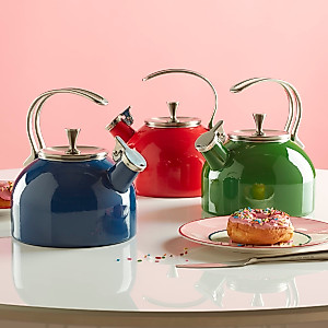 Kate Spade New York Make It Pop Kettle, 3.75, Green