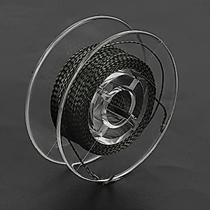 FECAMOS Fishing Gear, Wear Resistance Standard Wire Diameter Fishing Line Tight Weaving for Pool Fishing(Line 25)