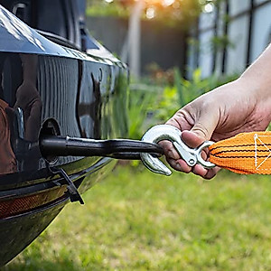 PATIKIL 2.5 Inch Replacement Hooks Latch, 2 Pack Metal Towing Receiver Hitch for Clevis Hook Trailer, Silver