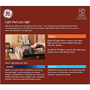GE Relax 6-Pack 65 W Equivalent Dimmable Soft White Br30 LED Light Fixture Light Bulb
