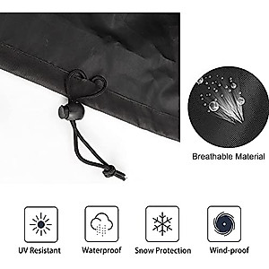 Paper Shredder Cover,(ONLY Cover) Waterproof 6 Sheet Cross-Cut CD Credit Card Shredder Cover for Office 13 x 8.5 x16.5 Inch