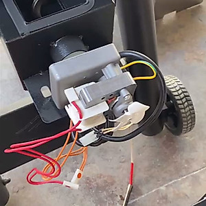 Upgraded Auger Motor Replacement for Traeger, Pit Boss Wood Pellet Grills, Pellet Grill Replacement Parts, Auger Drive Motor Kit for Camp Chef and Z Grills, 2.0 RPM, 110V, 60Hz, 2 Pole