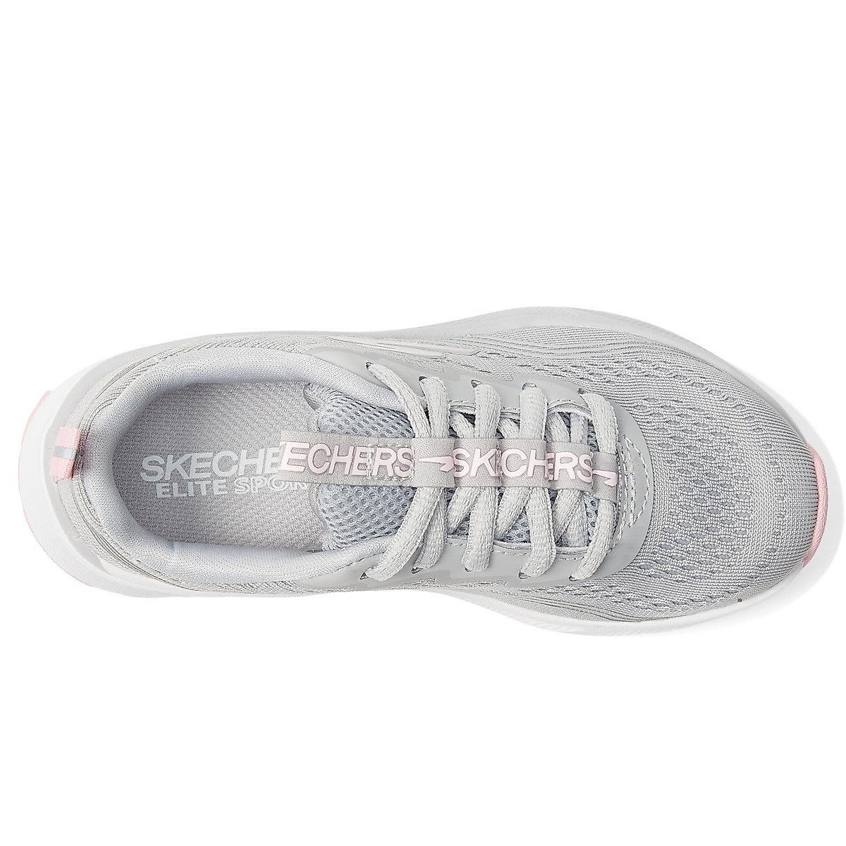 Skechers Kids Girls Skechers Elite Sport-Radian Sneaker, Gray, 2 Little Kid