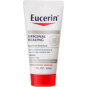 Eucerin Original Moisturizing Lotion 1 oz ( Pack of 3)