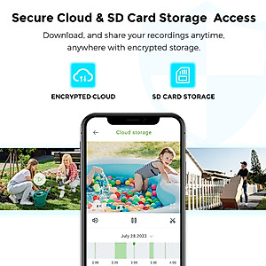 Septekon 4MP Light Bulb Camera 2 Pack, 360 Light Socket Security Camera Outdoor Indoor 2.4GHz WiFi, 2K Full Color Night Vision, Motion Detection Alarm, IP65 Waterproof, Two-Way Audio