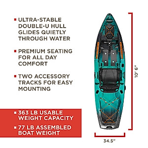 Old Town Sportsman 106 Fishing Kayak (Photic Camo)