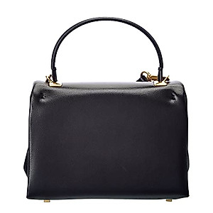 Valentino One Stud Mini Leather Shoulder Bag, Black