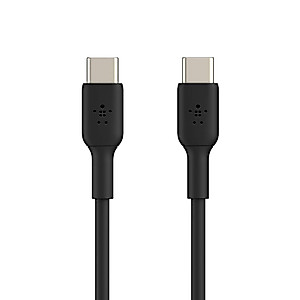 Belkin Boost Charge USB-C to USB-C Cable (USB Type-C Fast Charge Cable for Samsung, Pixel, iPad Pro and More) 2 m, Black