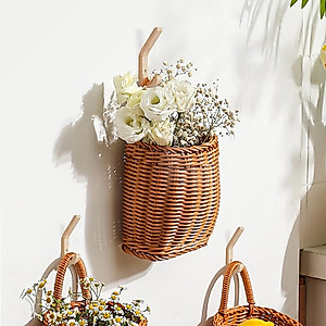 CRSWHA Wooden Coat Hooks for Wall,6 Pack Wall Mounted Natural Wood Hooks,Modern Decorative Oak Wall Pegs for Mudroom,Heavy Duty Hat Hanger Hooks for Hanging Coats, Backpack,Towels,Purse