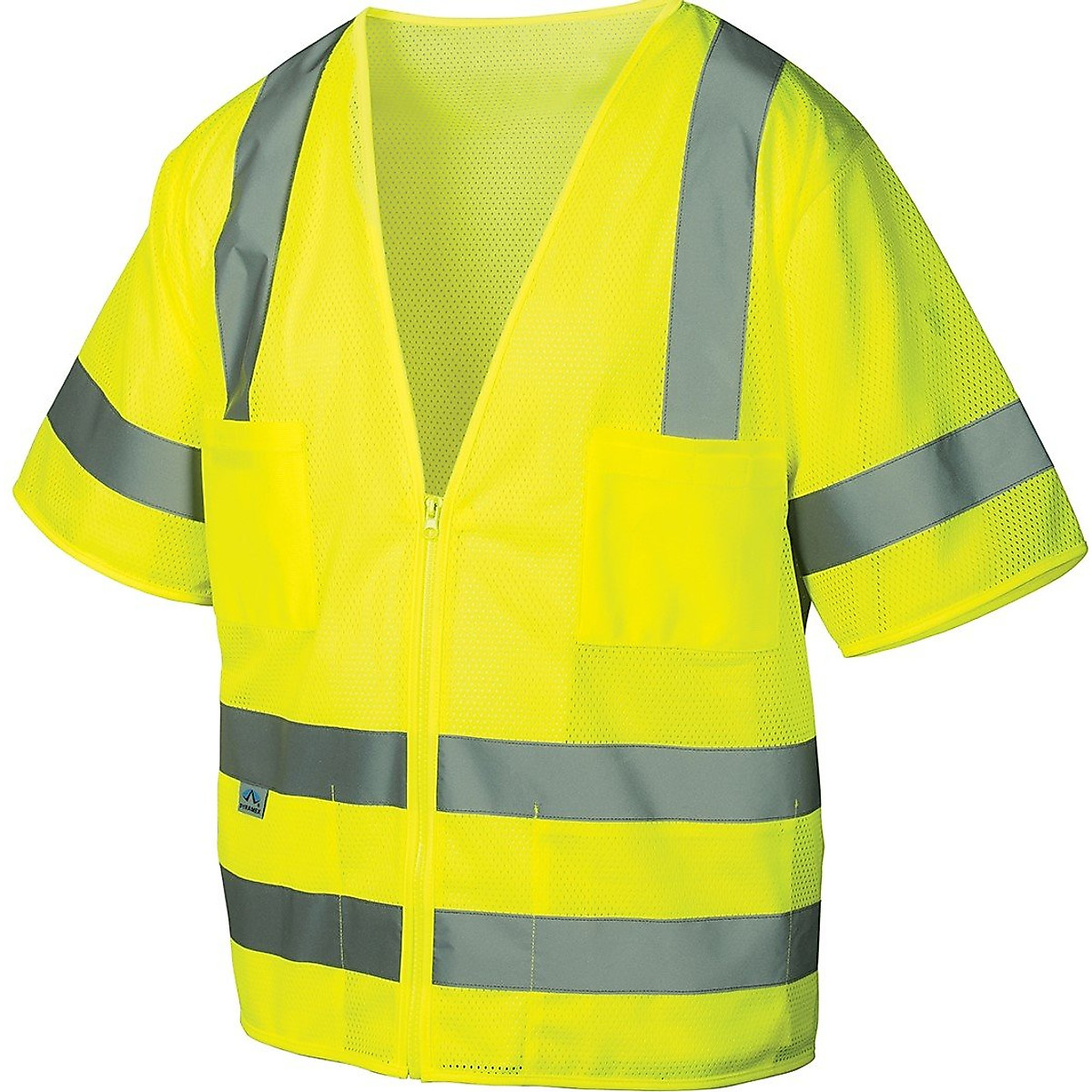 Pyramex RVZ31 Series Class 3 Safety Vest Hi-Vis Lime Extra Large