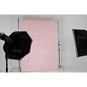 Kate 6ft×9ft Solid Light Pink Backdrop Portrait Photography Background for Photography Studio Children and Headshots Light Pink Backdrop Background for Photography Photo Booth