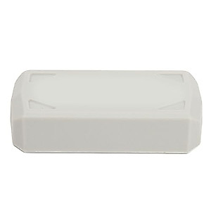 Focket Drone Battery Dust Cover, Drone Battery Port Protective Cover TPU for Anticollision (Grey)