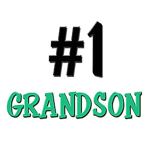 CafePress Number 1 GRANDSON Mug Ceramic Coffee Mug, Tea Cup 11 oz