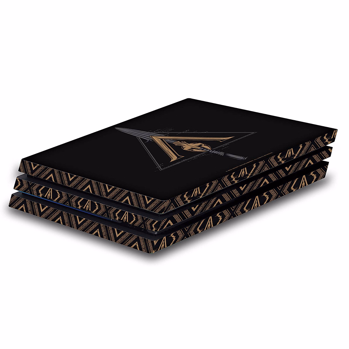 Head Case Designs Officially Licensed Assassin's Creed Crest & Broken Spear Odyssey Artwork Vinyl Sticker Gaming Skin Decal Cover Compatible With Sony PlayStation 4 PS4 Pro Console