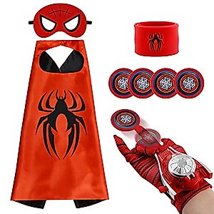 RioRand Superhero Capes for Kids Set Superhero Toys for Boys Girls Party Supplies Christmas Halloween Gifts