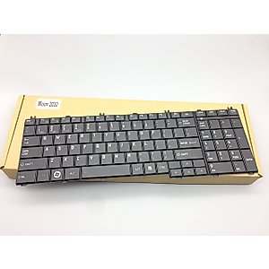 Laptop Keyboard for Toshiba Satellite C650 C650D C655 C655D L650 L650D L655 L655D L670 L670D L675 L675D Pro C650 C655 C660 C665 L650 L655 L670 Series Notebook Black US English Layout