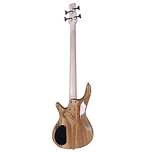 Exquisite Stylish IB Bass Guitar with Power Line and Wrench Tool (Burlywood)