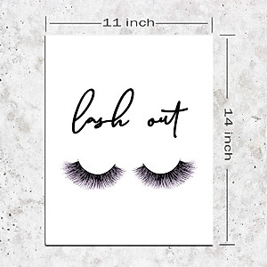 Lash out,Eyelashes Prints Set,Set Of 3,Lashes Print,Lash Decor,Beauty Salon Decor,Lashes Studio,Lash room decor,My life may not be perfect 11X14inch Noframed