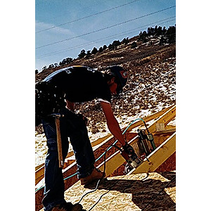 Toolhangers Unlimited Original Nail Gun Hanger (Green #40903)- Hook compatible with Hitachi/Metabo, Milwaukee Framing Nail Guns and Positive Placement Nailers