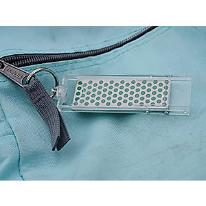 DMT (Diamond Machining Technology) Machining Technology (DMT) DMT (Diamond Machining Technology) Mini-Sharp Portable Pocket Extra Fine Grit Sharpener (F70E) Green One Size