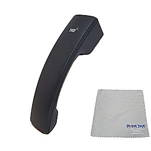 Yealink Replacement Handset for SIP-T46S, SIP-T48S, T48, T49 and Microfiber Cleaning Cloth