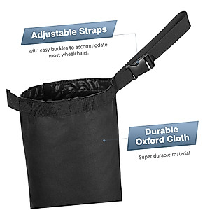 Cabilock Wheelchair Oxygen Holder Oxford Cloth Bag Oxygen Cylinder Holder Oxygen Tank Pouch Easy to Carry