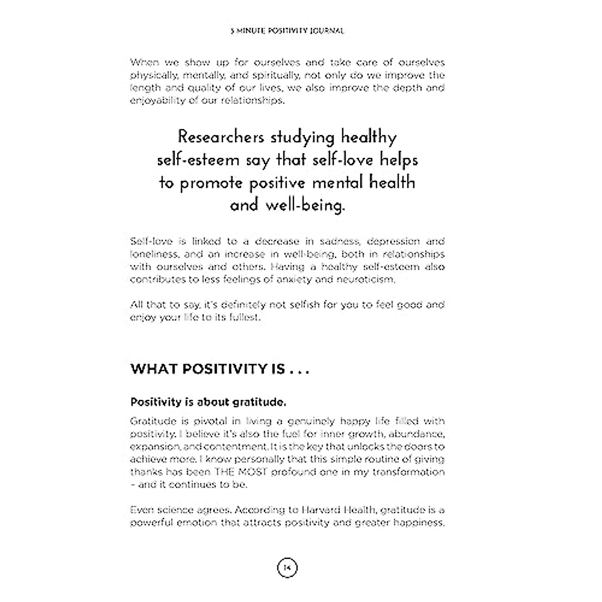 3 Minute Positivity Journal: Boost Your Mood. Train Your Mind. Change Your Life.