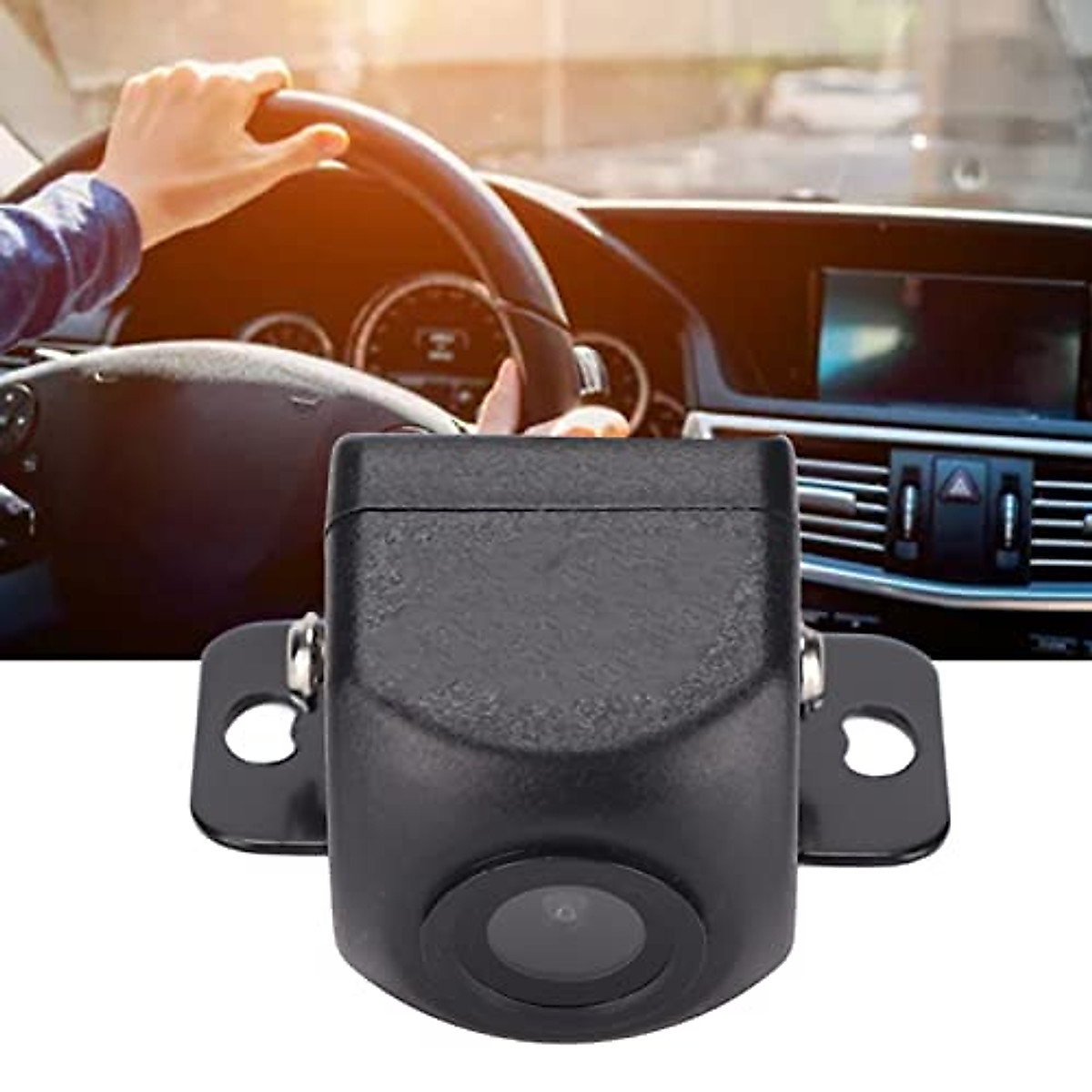 Car Backup Camera, IP69 Waterproof 1080p Car Night Vision Reverse Camera, 170 Degree Wide Angle Car Rear View Camera, with RCA Signal Cable for Pickup Truck SUV