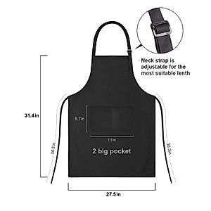 Gigi Gifts,Gigi's Kitchen Cooking Aprons for Women Grandma,Adjustable Baking Chef Aprons with 2 Pockets, Mother's Day Thanksgiving Christmas Apron Gifts for Gigi Grandma Mom