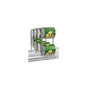 Focus Foodservice FFCR10CH Can Rack for Restaurant Wire Shelving