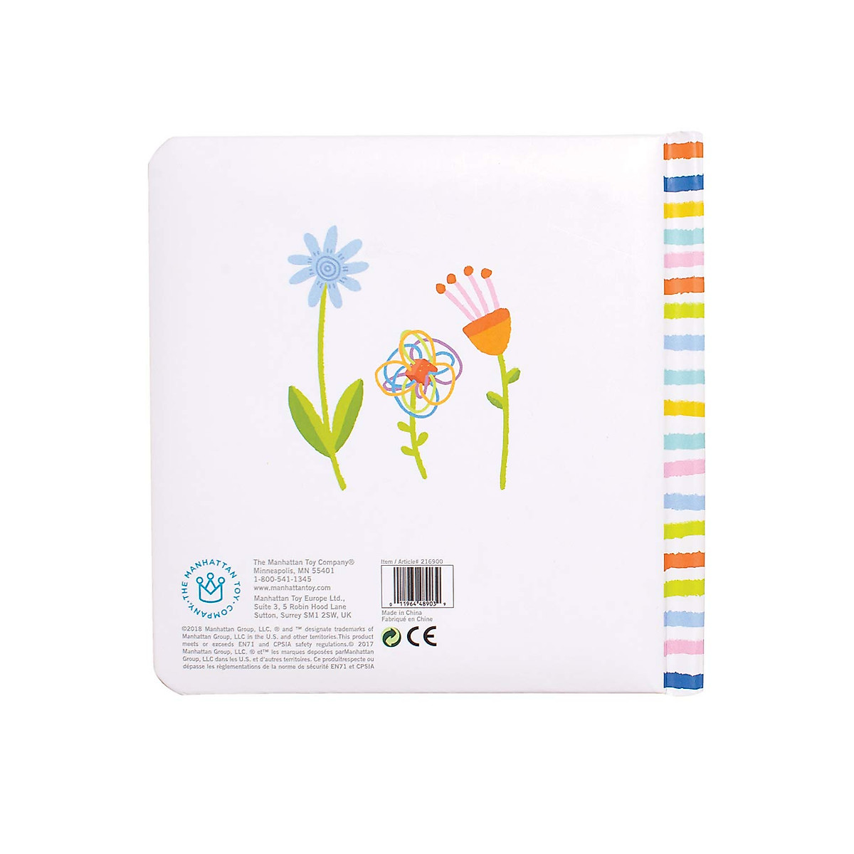 Manhattan Toy The Make Believe World of Winkel Baby Board Book, Ages 6 Months & Up